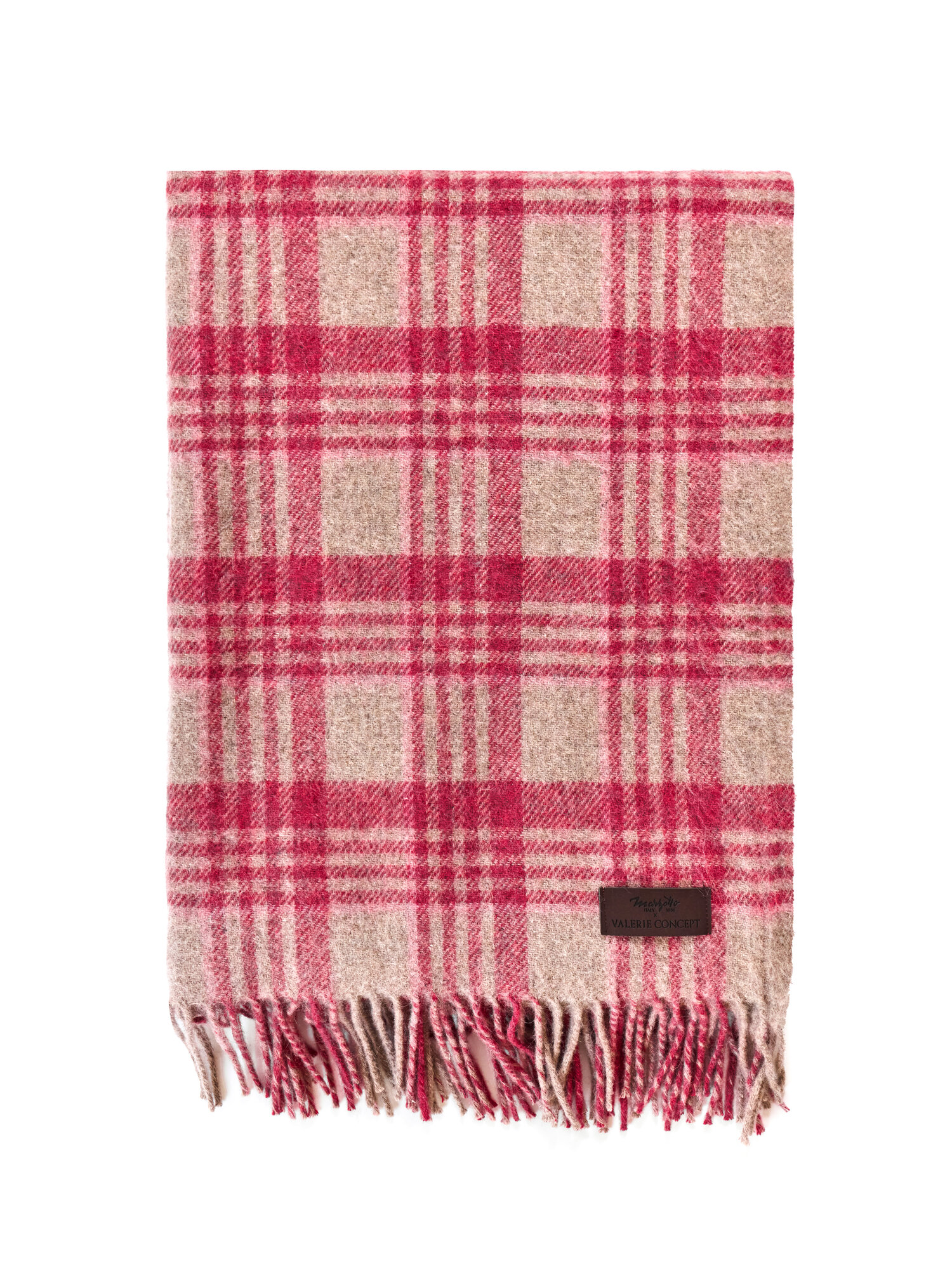 Плед Valerie Concept, шерстяной, 150x200 см, подарочная упаковка