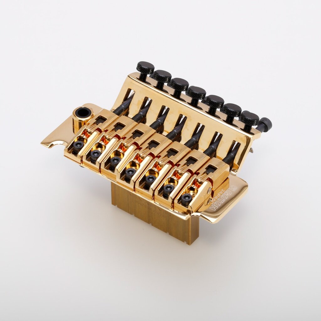 Тремоло Floyd Rose GOTOH GE1996T, золото, сустейн блок - 40 мм