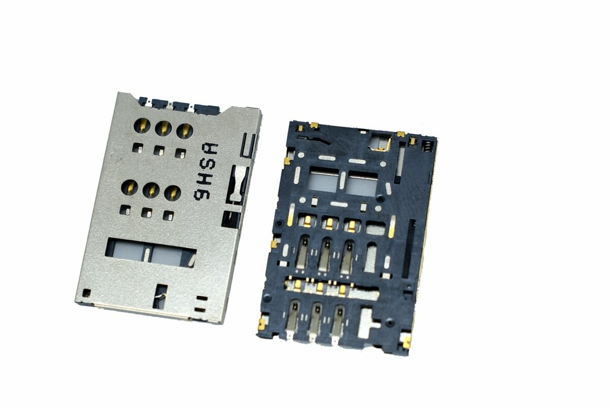 Коннектор SIM-карты (сим), mmc коннектор для SONY Xperia U ST25/St15 (S66)