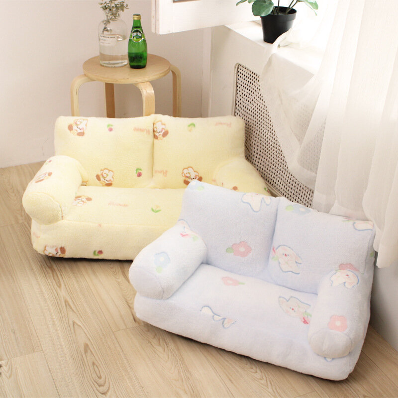 Кошачье гнездо Зимний теплый диван для кошек Универсальное гнездо для домашних животных Четыре сезона Питомник Кровать