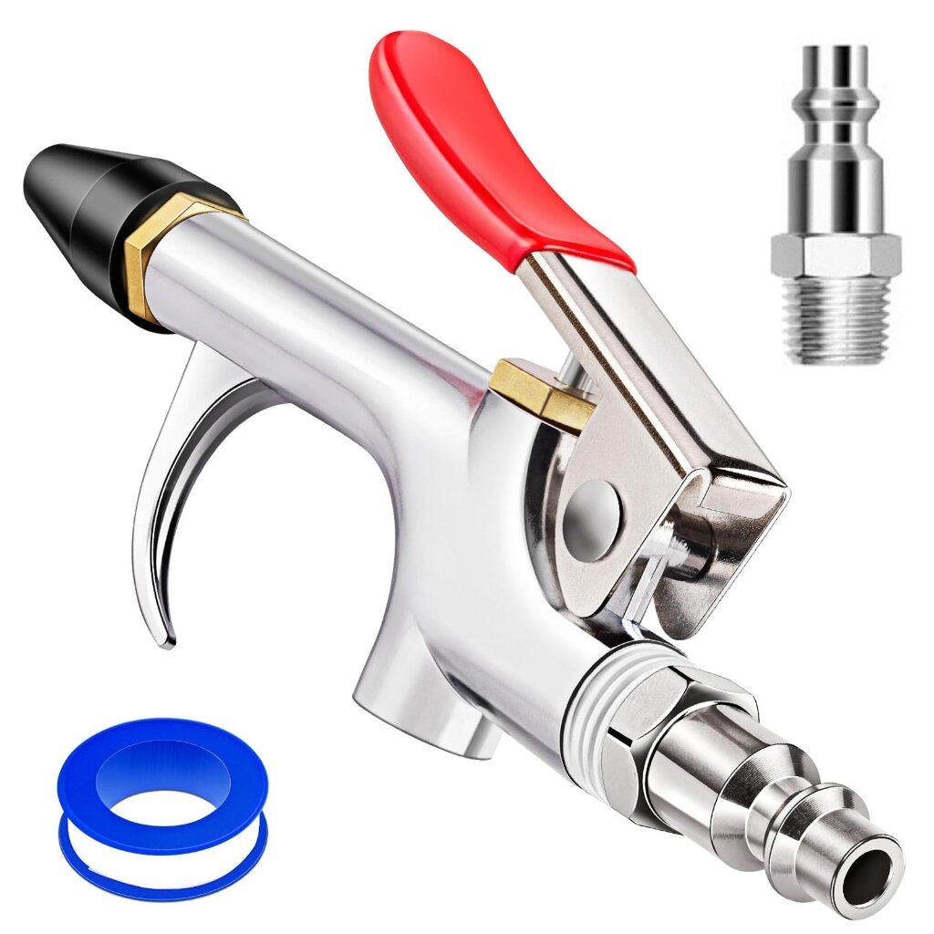 Воздуходувка Пистолетов-Пылесборников Из Алюминиевого Сплава Долговечности Пневматическая Для Автомобильной Электроники