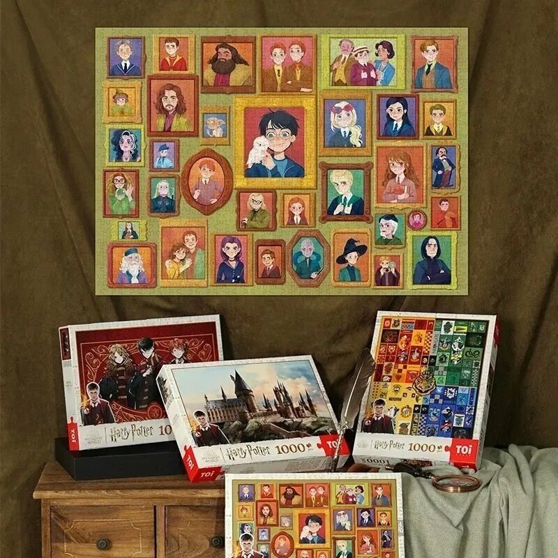Эксклюзивный пазл Гарри Поттер 1000 элементов для оформления