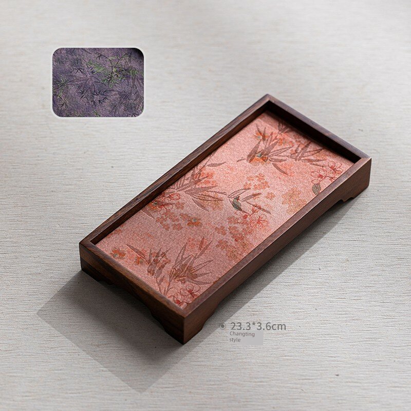 Guiyintang поднос для чая в китайском стиле из орехового дерева, горшок с чайным ковриком, бытовой стол для сухого