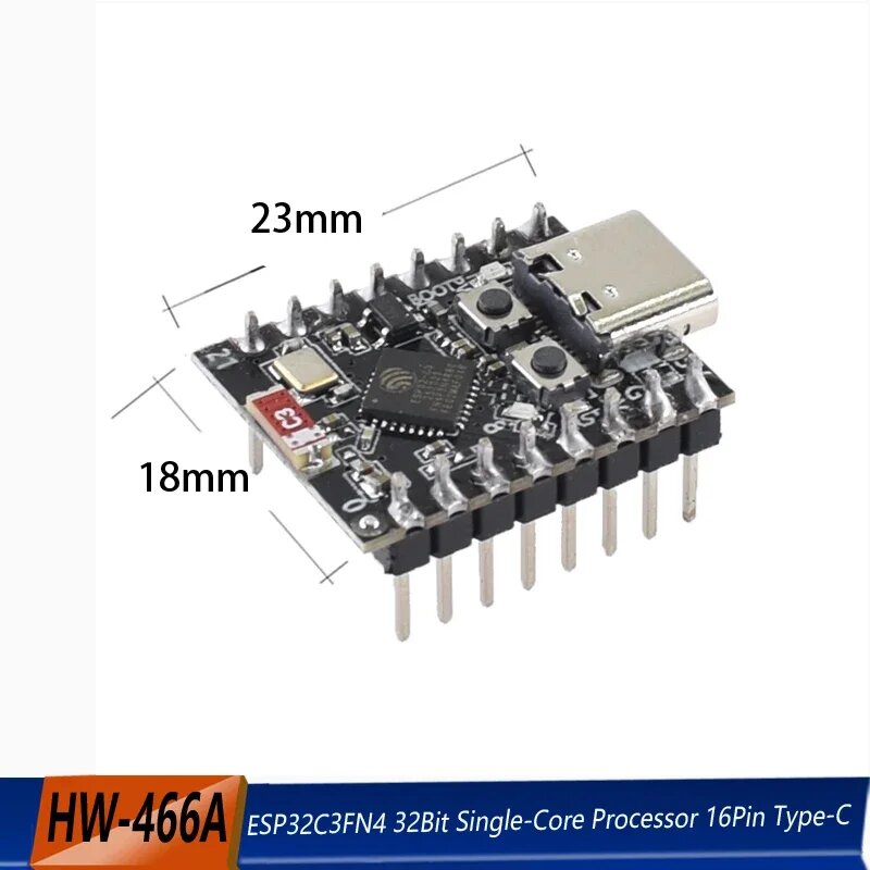 Модуль ESP32-C3 SuperMini WiFi Bluetooth ESP32 C3-weld
