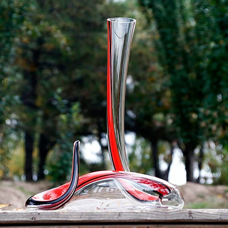 Элитный графин в форме змеи, графин в форме петуха ручной работы, разделитель для вина, дозатор для красного и черного