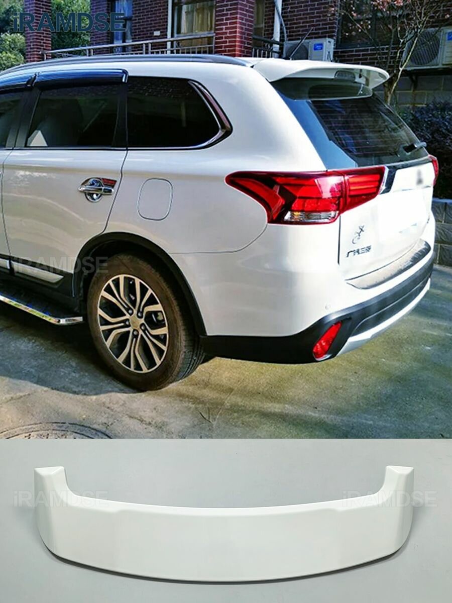 Спойлер для Mitsubishi Outlander, 2013-2019 автомобиль заднее крыло, задние аксессуары хвостовой плавник