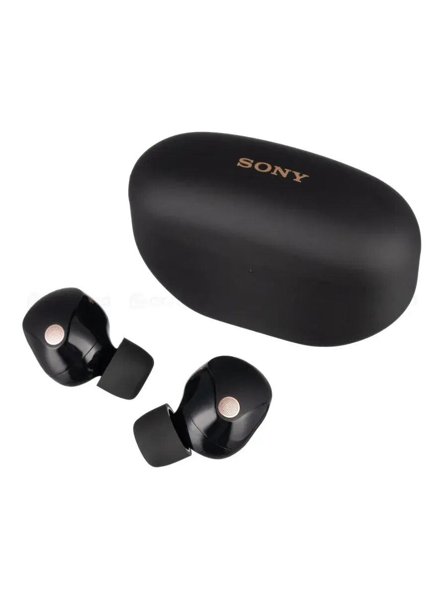 Sony Наушники беспроводные с микрофоном Sony WF-1000XM5, Bluetooth, USB Type-C, черный, черный матовый