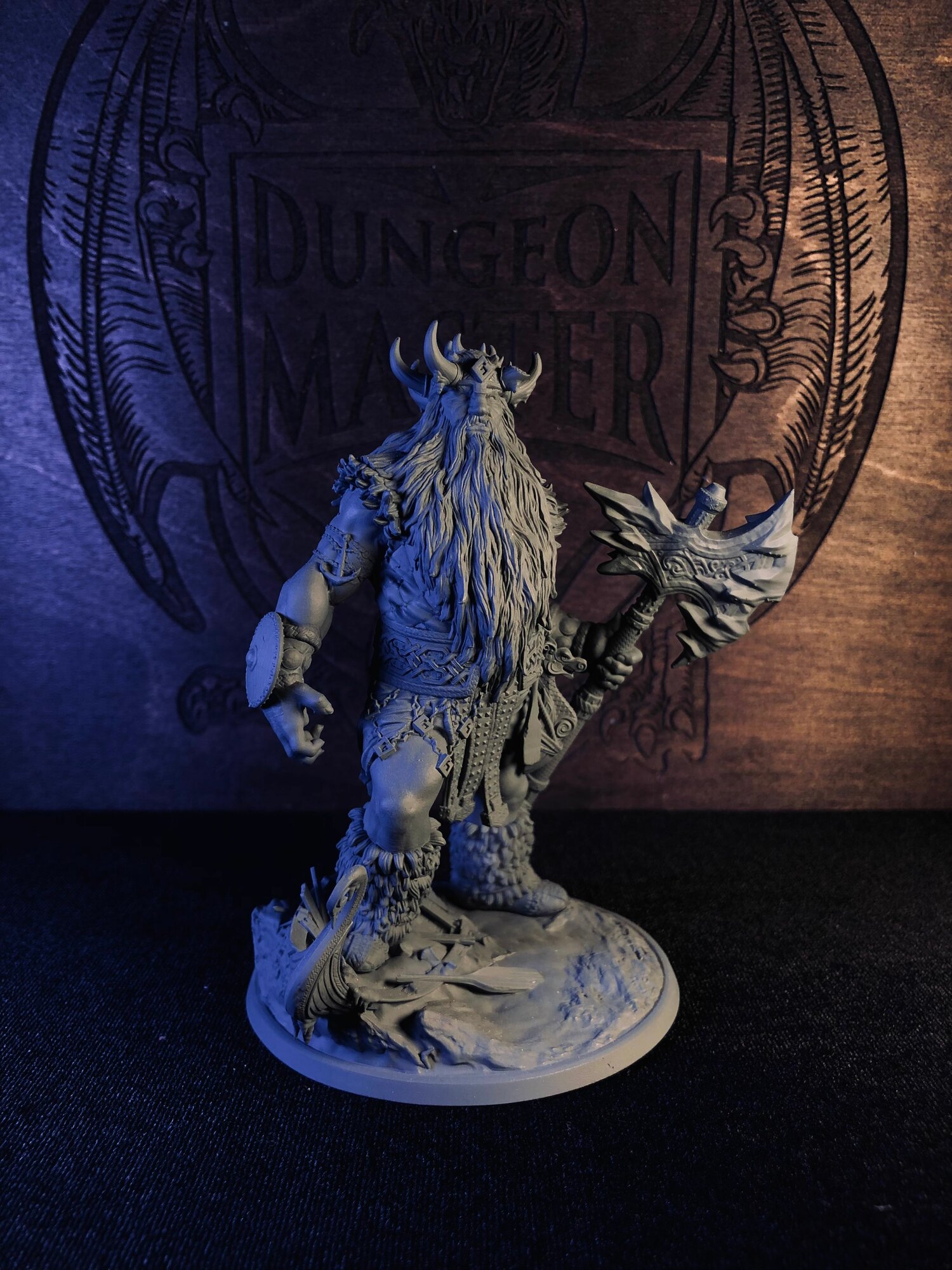 Ледяной Великан, Имир - Миниатюра для настольных игр DnD, ДнД, Dungeons & Dragons, Pathfinder.