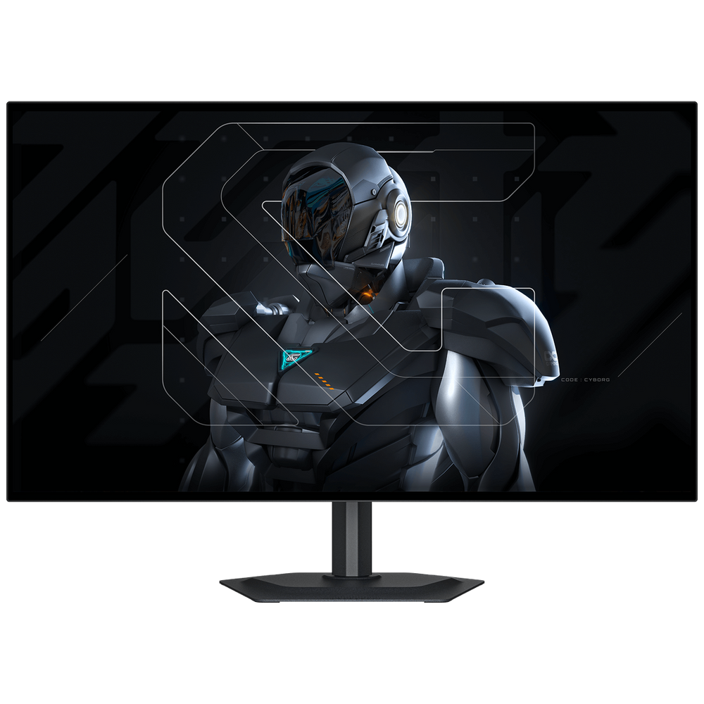 Монитор 27" Gigabyte MO27Q28G EK Black (WOLED, 2560 x 1440, 280Hz, 10bit (1.07B), 0,03ms, 350cd/m, 1.5M:1, 2xHDMI-2.1, DP-1.4, 3xUSB3.2, USB Type-C (18W), Pivot)