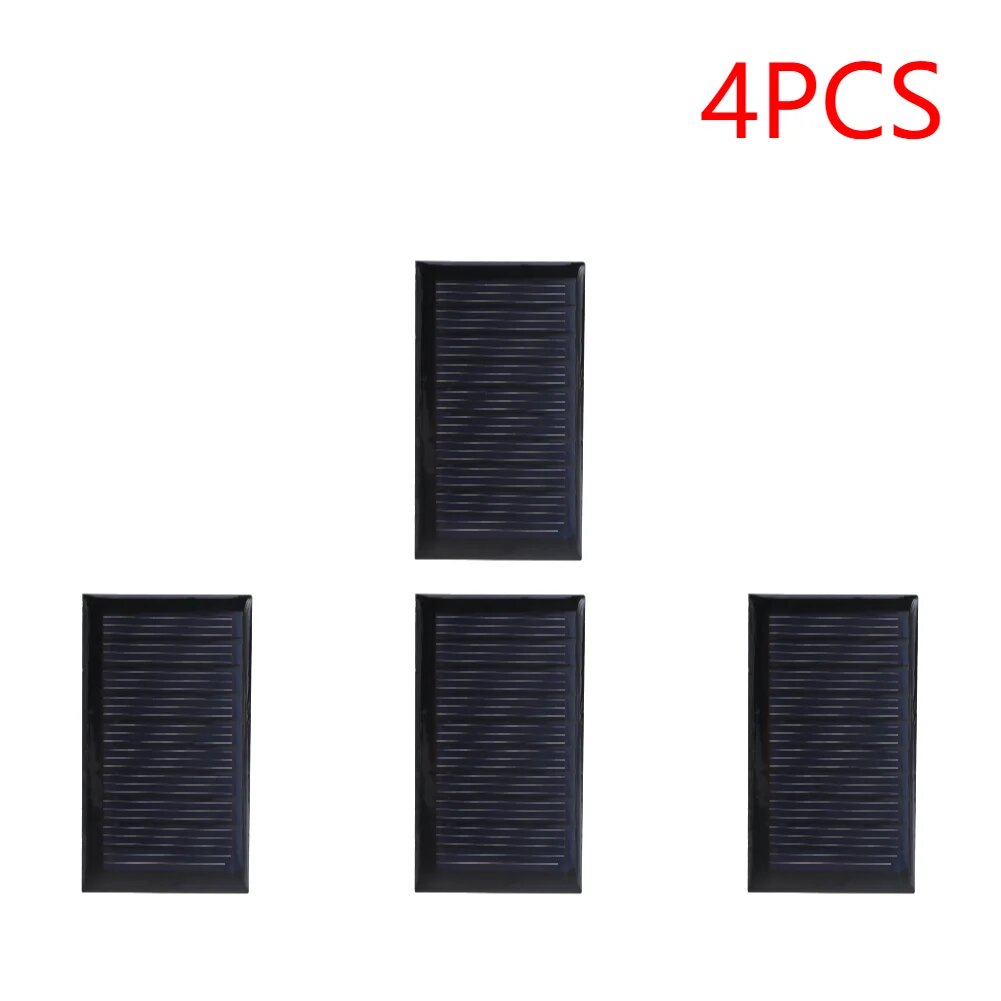 Солнечная панель ALLOYSEED 30 mA 0,15 Вт 5 В 4PCS