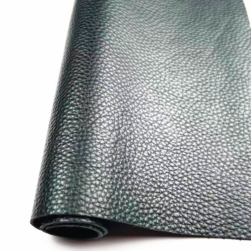 Верхний слой из натуральной кожи коровы, коричневая кожа с текстурой личи, обивка для дивана, прикроватная ткань, ручная работа, DIY