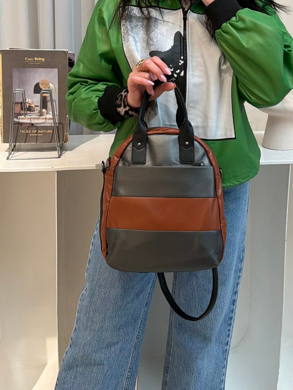 Рюкзак мешок Комбинированный рюкзак