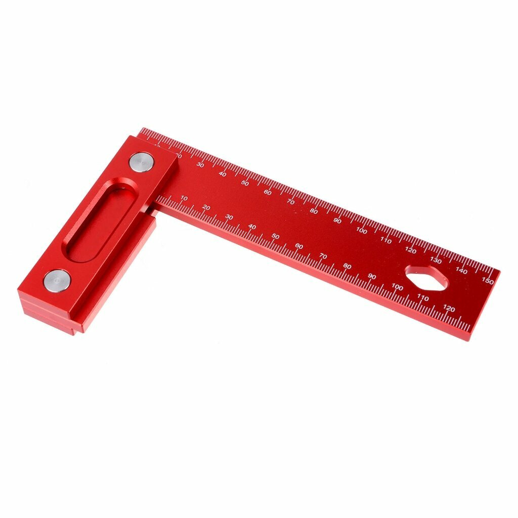 Измерительная линейка для столярных работ, линейка высотомер, метрический угольник, Г-образный измерительный инструмент, многофункциональный столярный угольник