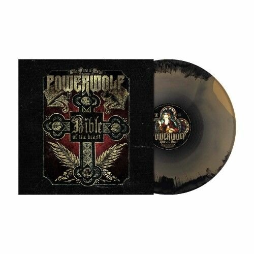 POWERWOLF - Bible Of The Beast - 2025 reissue gold/black corona vinyl limited to 500 copies, виниловая пластинка
