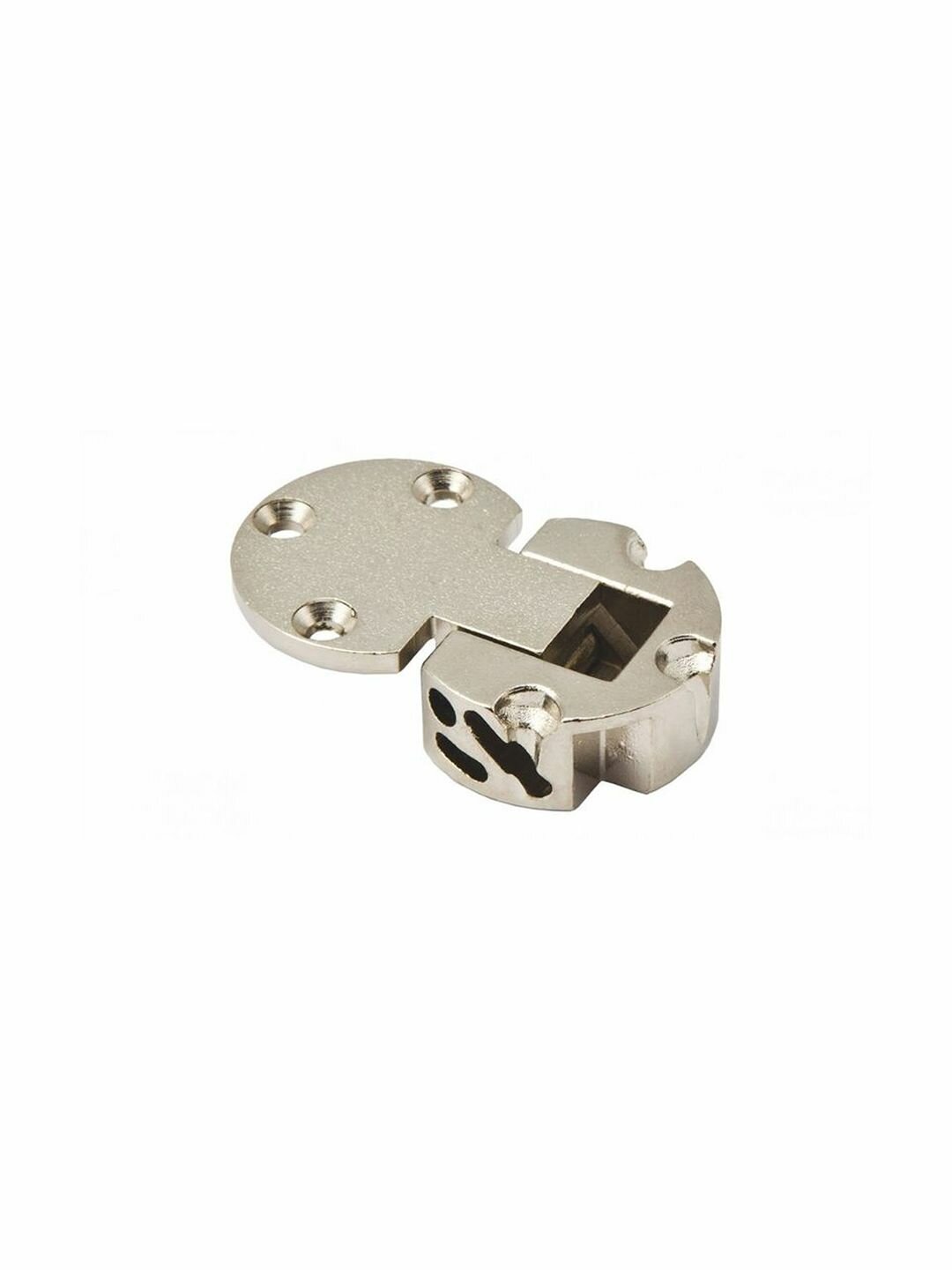 Петля мебельная барная без доводчика металл/металл, никель