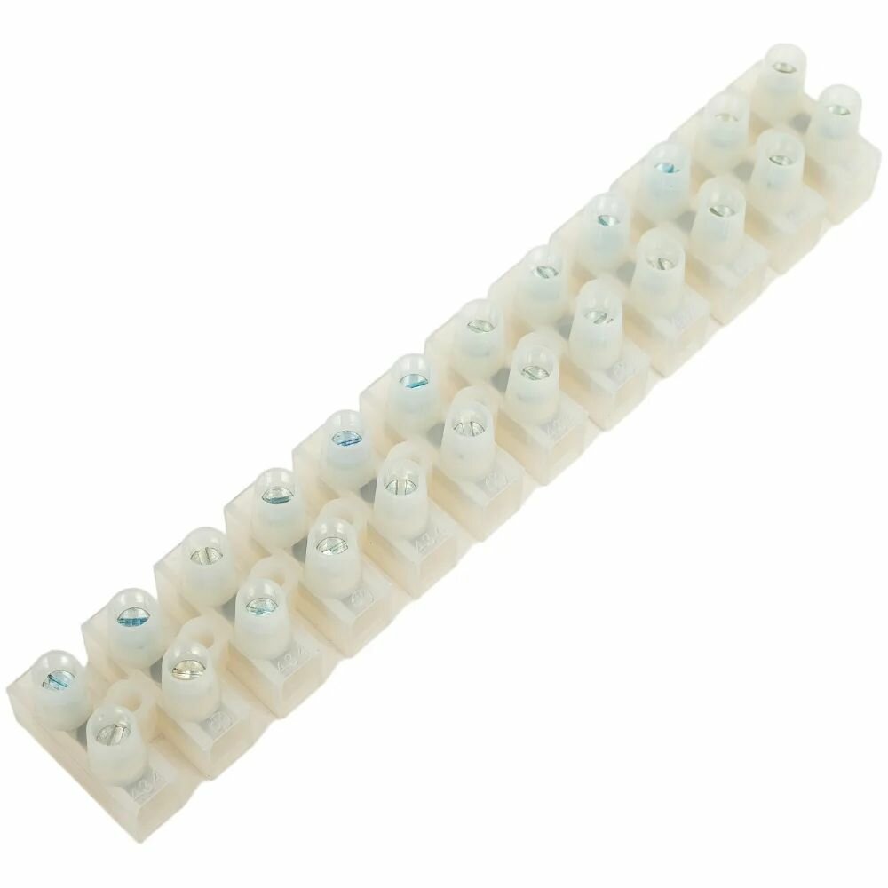 Клеммник 6.6, 12р, 110 С, 450V, 57A, 10кв. мм DKC 43412NY
