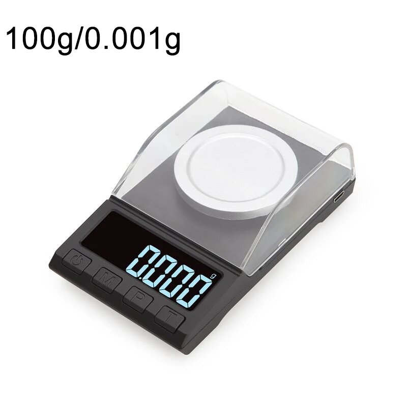 Цифровые весы прецизионные 100g/0.001g