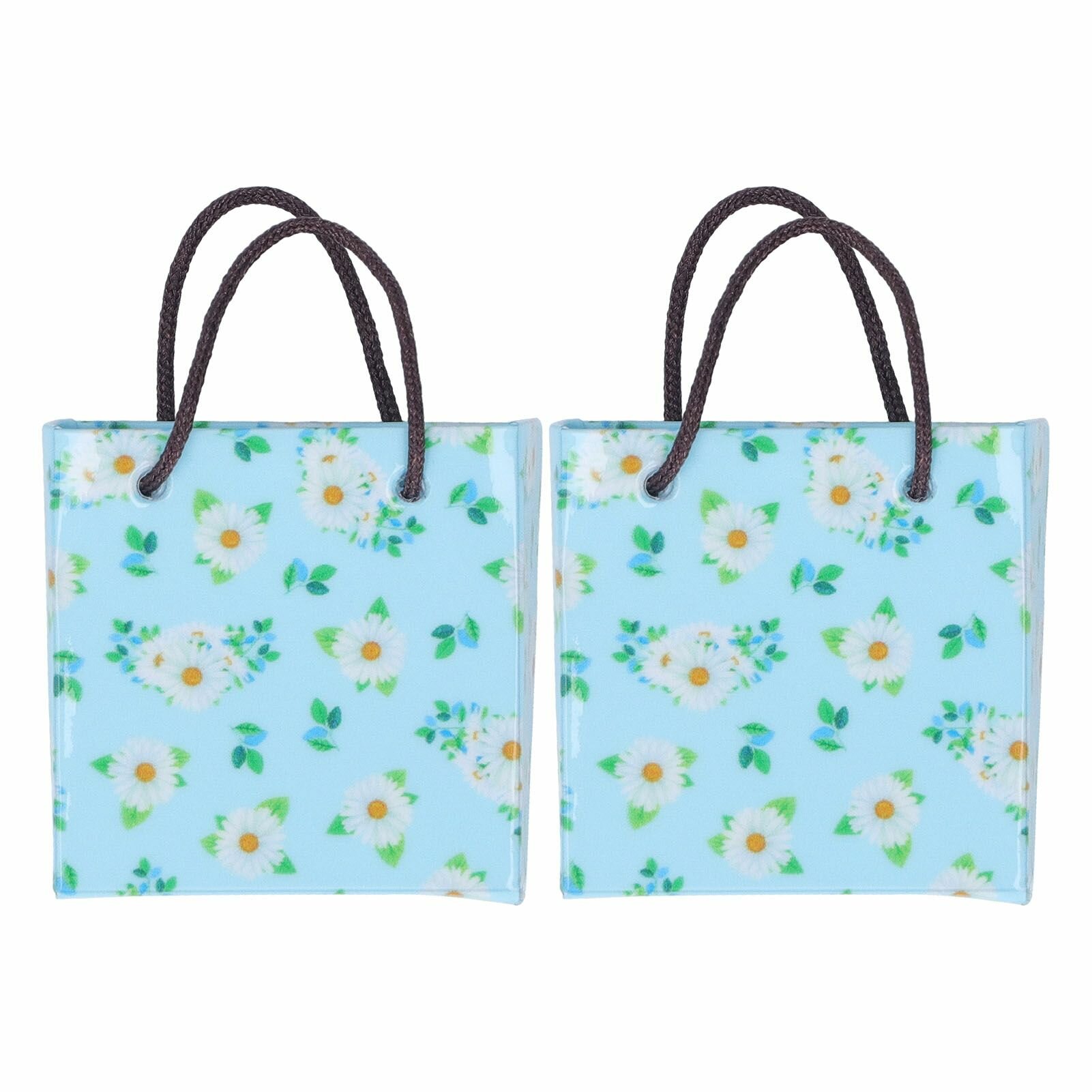 2 бумажных пакета 1:12 для кукольного домика, коллекция I