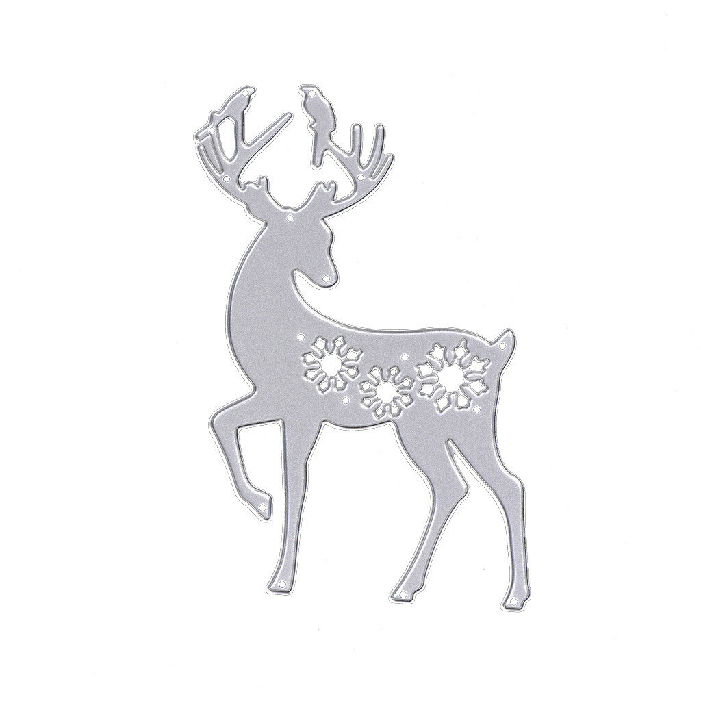 Олень Режущие Штампы Трафареты DIY Альбом Для Вырезок Тиснение Бумажных Карточек Ремесло Декор