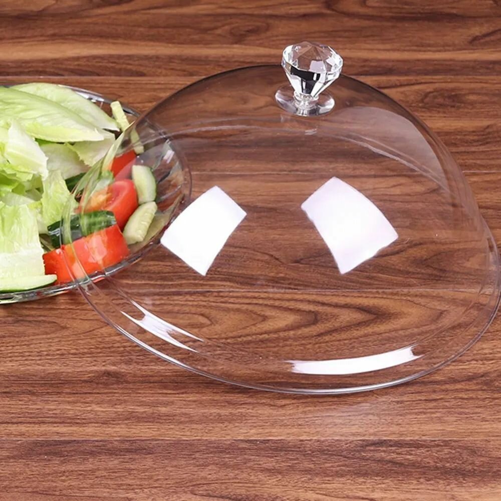 Крышка Henry Food PFDC-10, поликарбонат, мытье в посудомоечной машине, прозрачная