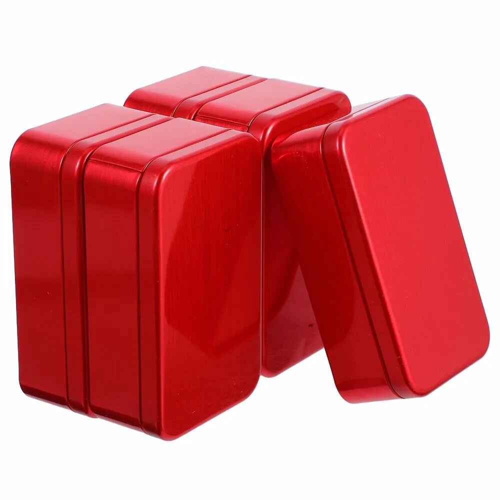 5 Штук Коробок С Крышкой, Из Листового Металла, Для Хранения Подарков И Мелочей