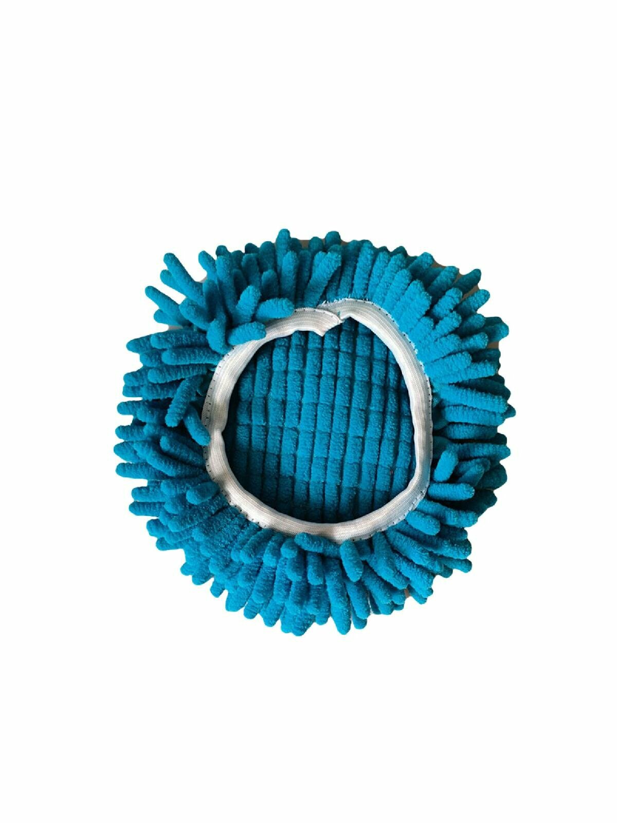 Сменная тряпка для вращающейся швабры Мягкая волокнистая прокладка для глубокой уборки пола