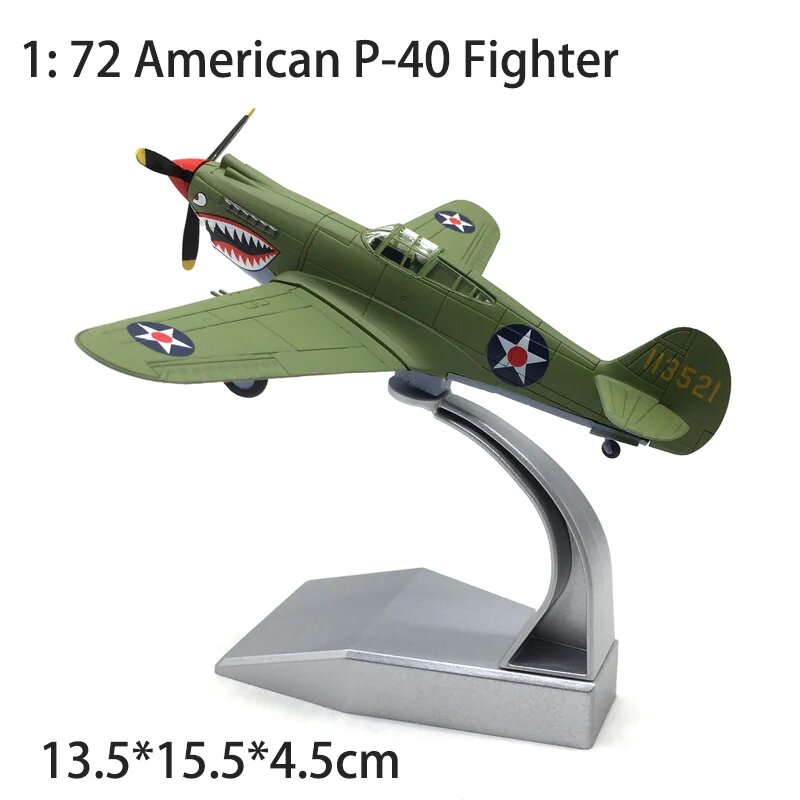 Nsmodel 1:72 US P-40 Fighter Tomahawk Поршневой истребитель Военная модель самолета Готовый продукт