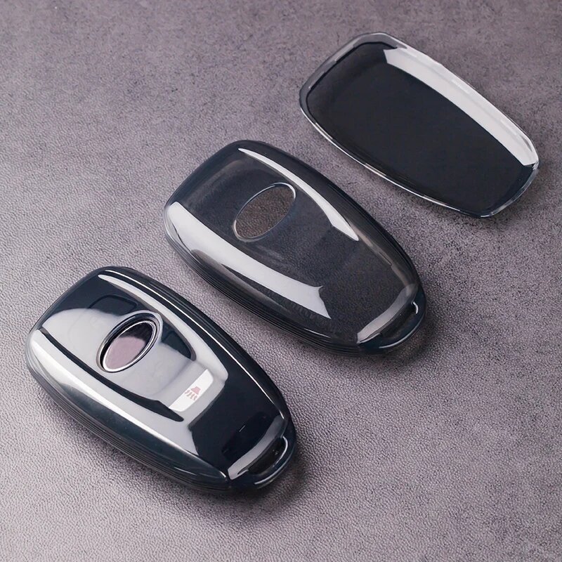 Прозрачный высококачественный прозрачный чехол из ТПУ для Subaru Legacy Impreza Forester XV BRZ WRX с дистанционным управлением, чехол для ключей от автомобиля, брелок переменного тока