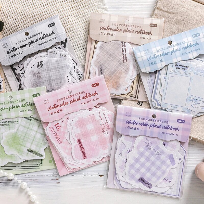 30 шт, винтажная акварельная сетка, бумага, сделай сам, скрапбукинг, материалы для коллажа, декор, мусорный журнал, эстетическая канцелярская бумага