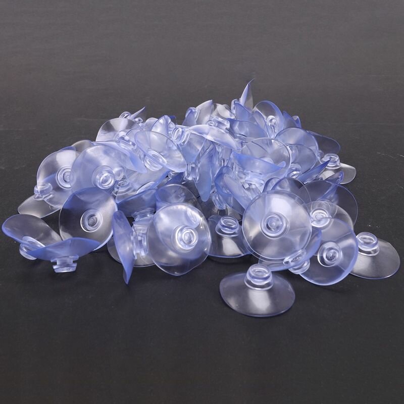 (F Z Q Y) 100шт 40мм прозрачная присоска грибовидная головка всасывания
