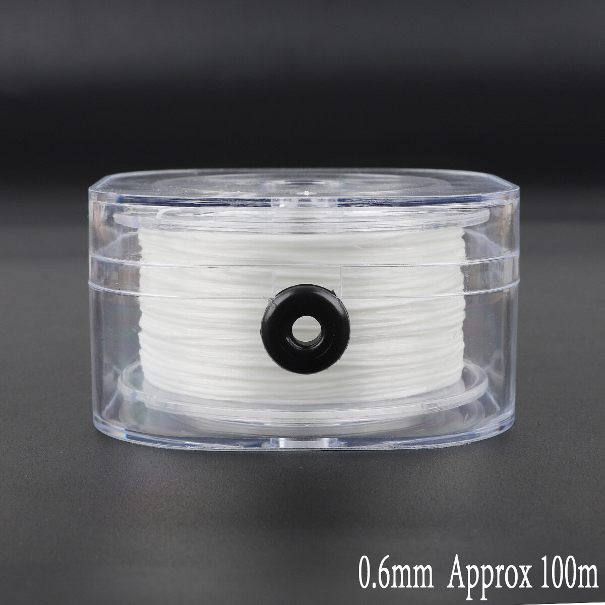 Кросс-бордерный хит продаж, износостойкий бисерный эластичный кристаллический шнур, ручная работа, браслет, ожерелье, жемчужный эластичный шнур, ультратонкий