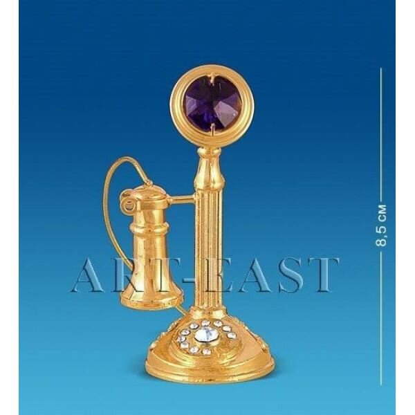 Фигурка Телефон с цв. кр. A12271 Crystal Temptations, Металл, кристалл