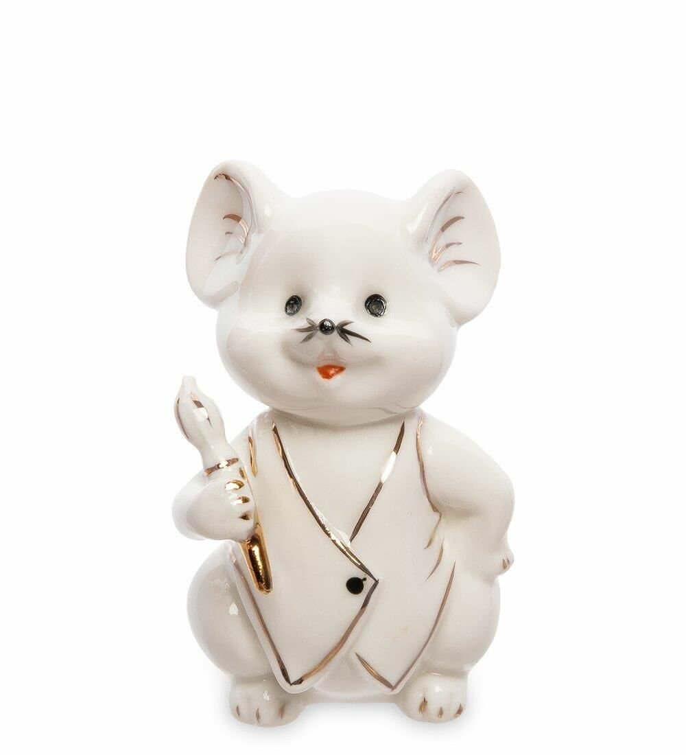 Фигурка Мышонок A2136342 разностор, Фарфор