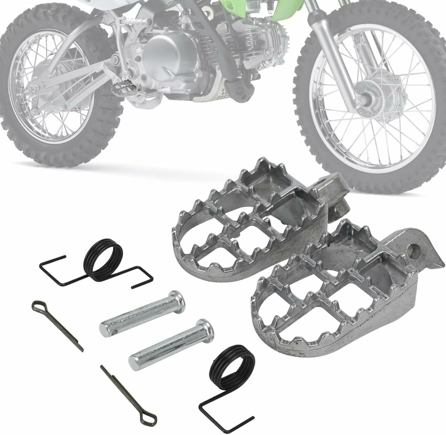 Подножки водителя для питбайка/ мотоцикла