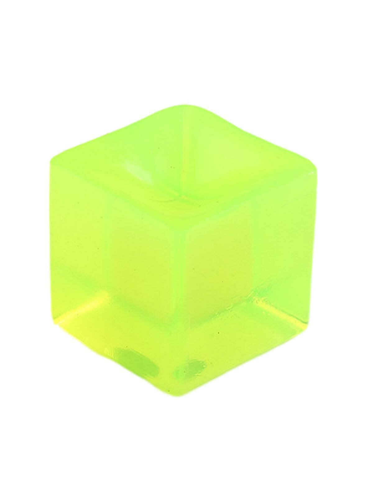 Прозрачный кубик льда Успокаивающая Игрушка Новинка для снятия стресса Ice Cube Офисная игрушка