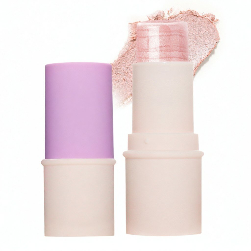 YOUNG VISION 1Pc 6.8g Highlighter Cream Stick Multi-functional Makeup Lazy Stick Face Body Highlighting 01 Blush, 02 Blush, 03 Blush, 04 Blush, 05 Highlighter, 06 Contour, 6Pcs set