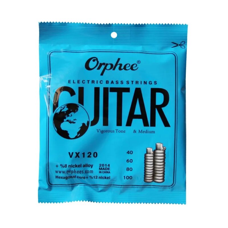 Струны Orphee VX для бас-гитары 4 Strings Bass