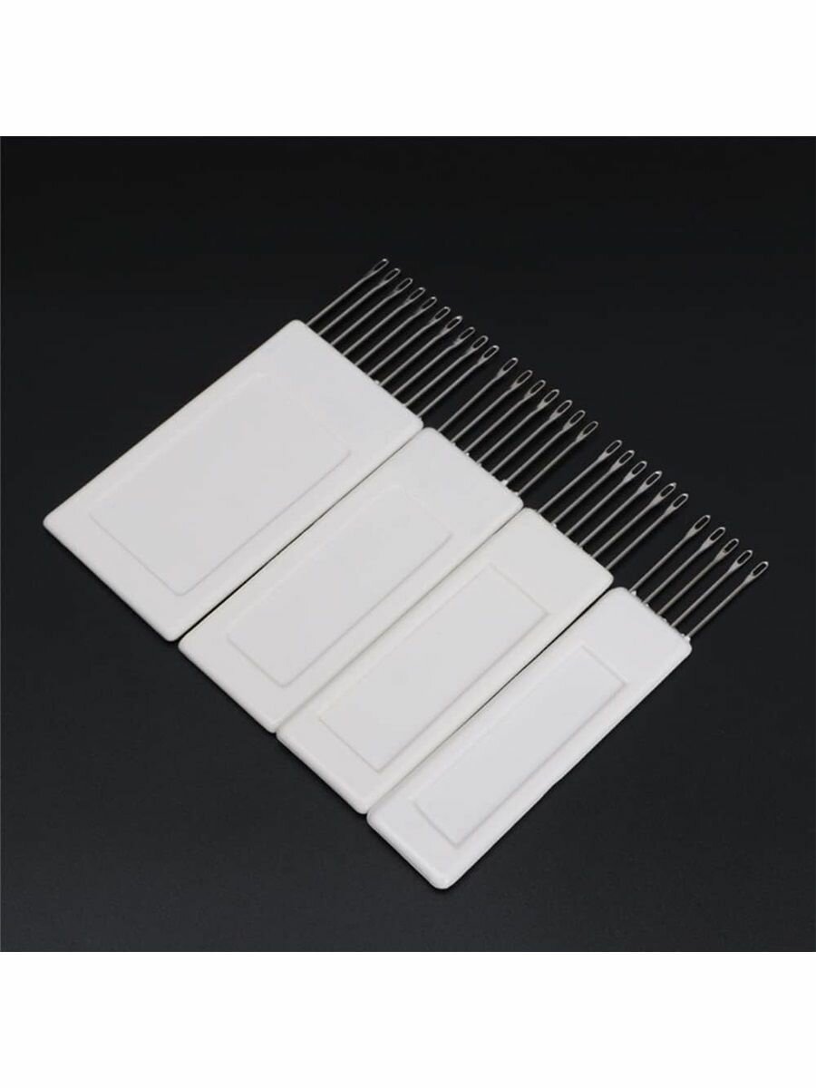 Деккер 10 игл для вязальной машины 5 класса, универсальный инструмент переноса для Silver Reed Brother Toyota, металл-пластик, гладкая регулировка, сменная игла 16 см, компактный аксессуар для быстрой вязки