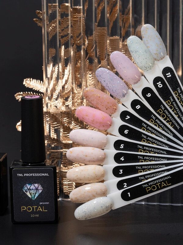 Гель-лак с поталью TNL Potal