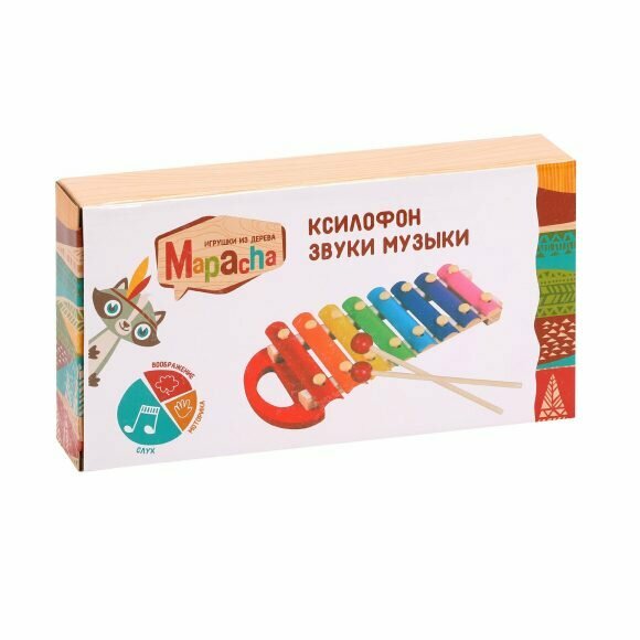 Mapacha Ксилофон Звуки музыки 76765 с 3 лет