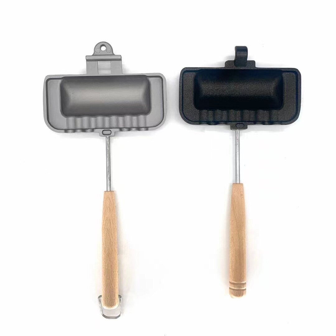 Сэндвичница для яичных рулетов, тостов, хлеба, газовая, двусторонняя, съемная форма для сэндвичей