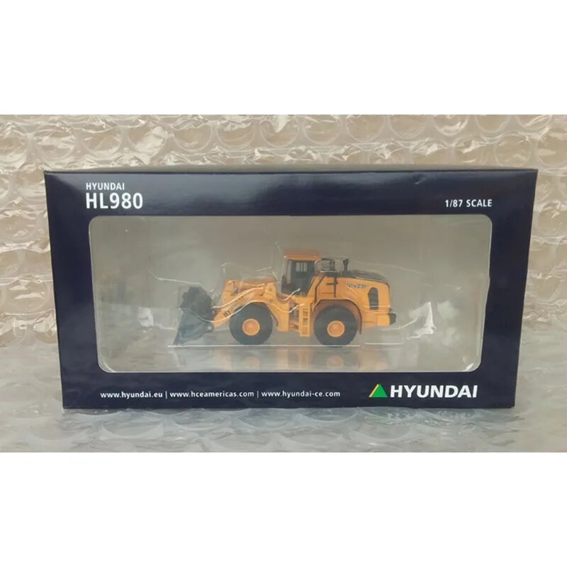 Металлическая модель погрузчика HYINUO 1:87