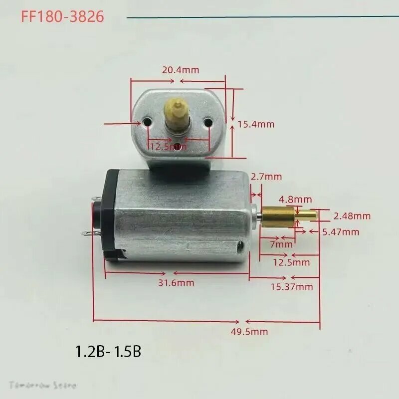 FF180 Panasonic высокоскоростной двигатель 1.2V1.5V машинка для стрижки волос бритва-триммер для волос в носу аксессуары
