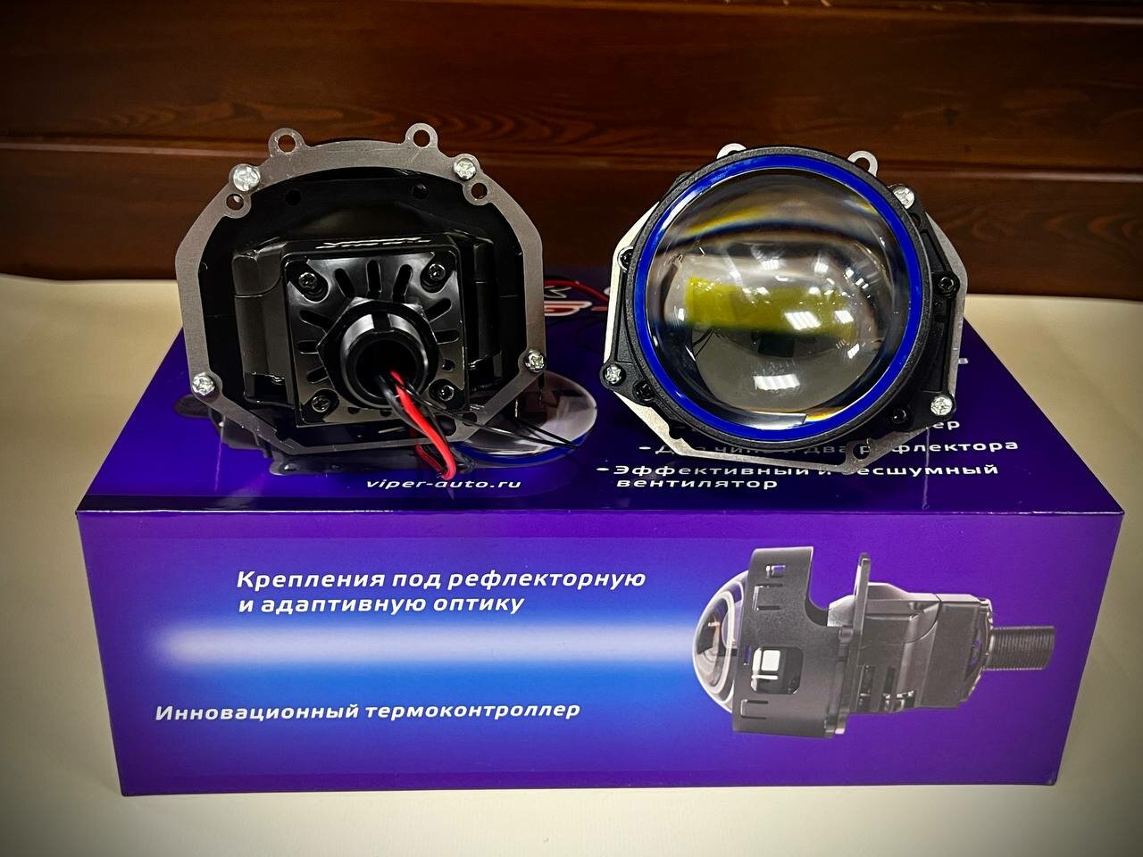 Bi Led линзы Viper GTR G5 для Nissan Juke 2014-2020 - Ниссан ЖУК / Ближний 75W, Дальний 85W, Светодиодные Би Лед модули