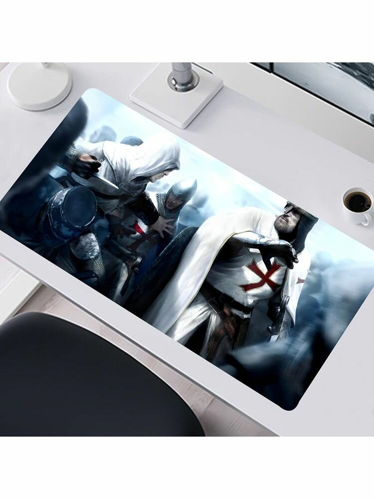 Коврик для мыши "Assassins Creed", покрытие Speed+Control, водоотталкивающий, для игрового компьютера, XXL