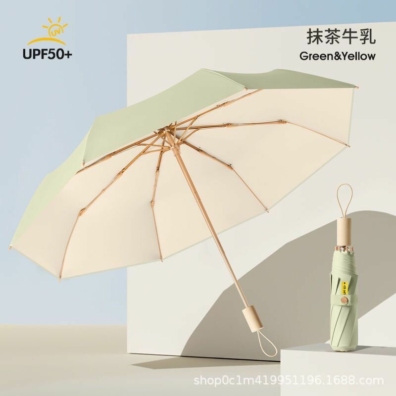 Большой зонт, сверхбольшой и толстый, ветроустойчивый и солнцезащитный, двойного назначения для солнца и дождя, женский зонт с защитой от УФ-излучения, оптовая продажа