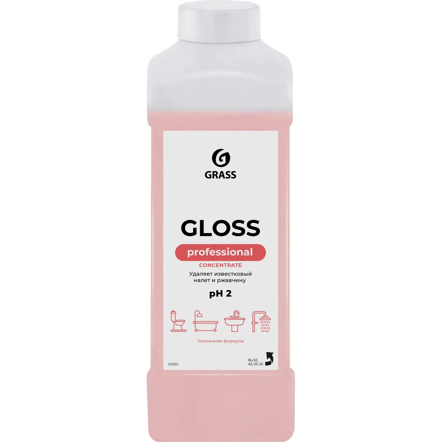 Профхим сантех кисл д/удален налета-ржавч Grass/Gloss Concentrate, 1л