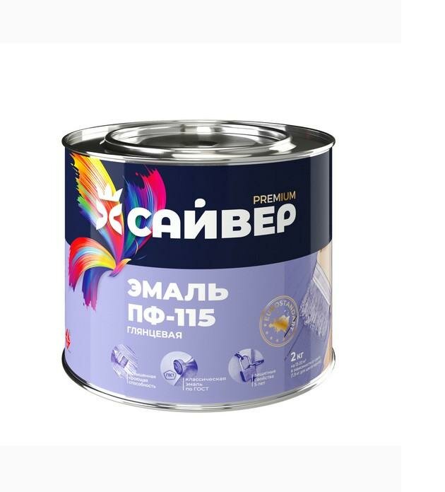 Эмаль ПФ-115 бирюза 0.8КГ сайвер