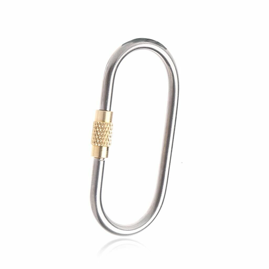 Винтовой замок для альпинистского снаряжения, карабин с быстрым соединением, - 3