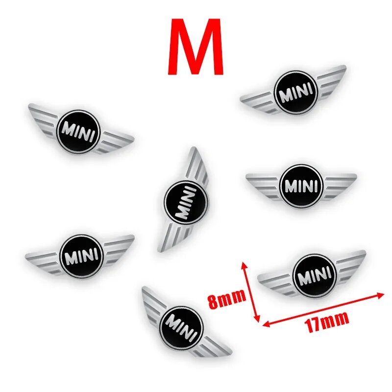 5/10 шт. автомобильный ключ, значок, чехол для дистанционного брелока, эмблема, сменные наклейки для MINI Cooper One JCW R56 R60 R55 Countryman